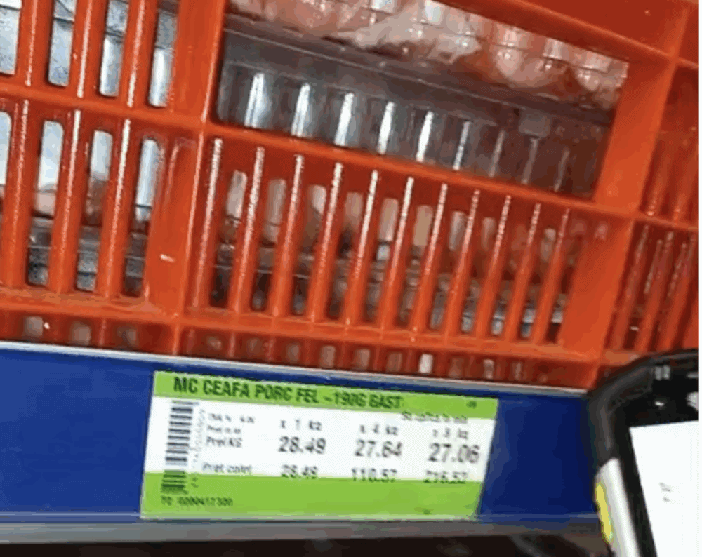 105 diferențe de preț între raft și casa de marcat identificate de ...