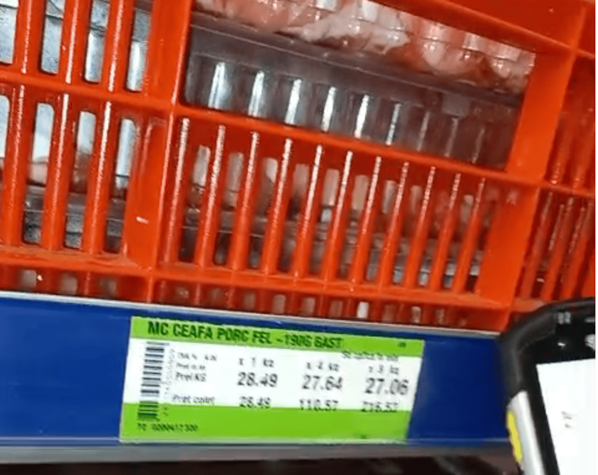 105 diferențe de preț între raft și casa de marcat identificate de ...