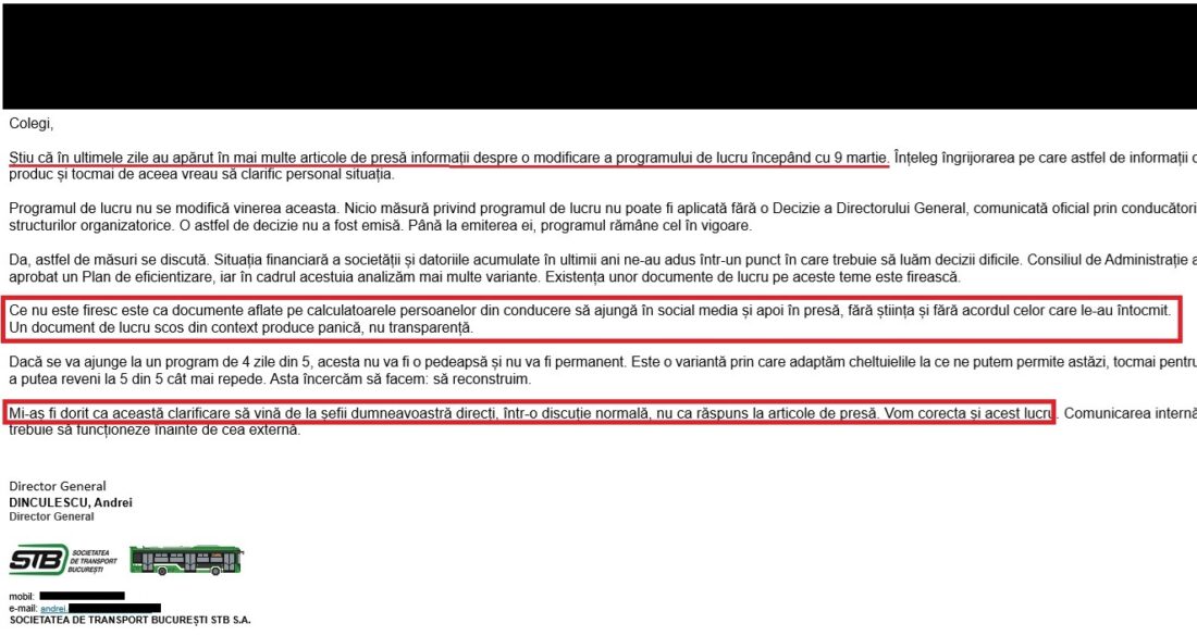 Criză la STB după dezvăluirile Buletin de București. Directorul ...
