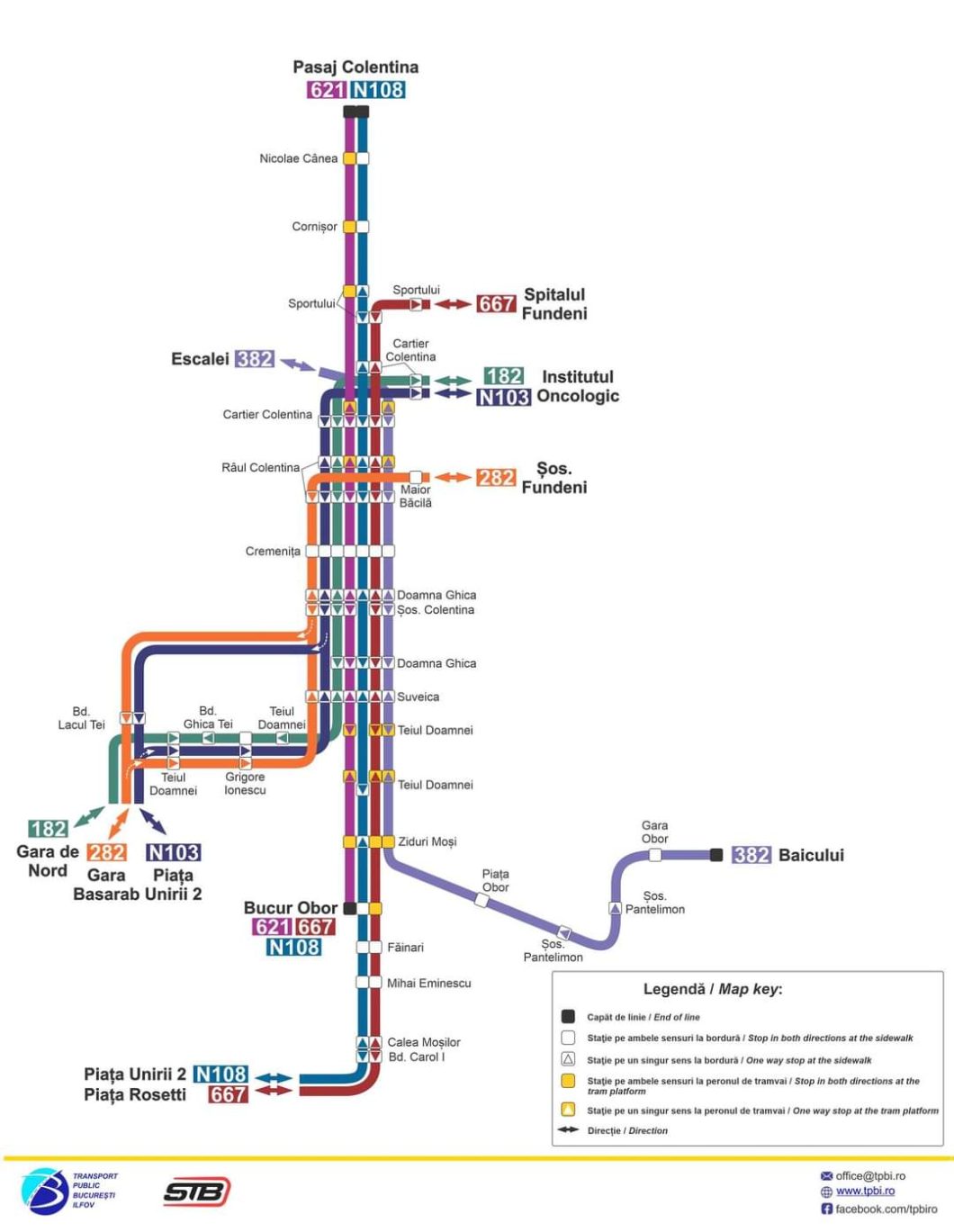 Modificări de trasee ale mijloacelor de transport în comun, în zona ...