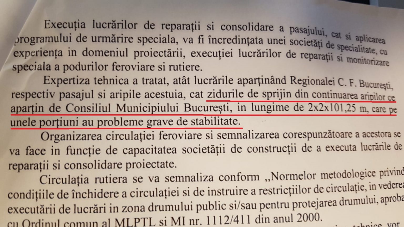 Podul Constanța, consolidat pe jumătate. PMB a "uitat" de zidurile de ...