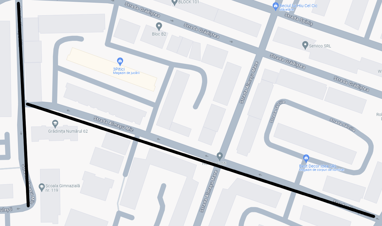 Sector 4 | O stradă de câteva sute de metri de pe lângă Piaţa Reşiţa se ...