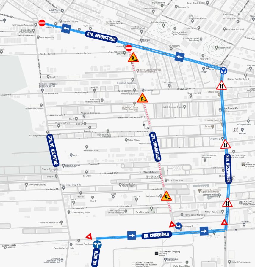 ILFOV | Sensuri unice și o linie STB nouă în comuna Chiajna, spre str ... ILFOV | Sensuri unice și o linie STB nouă în comuna Chiajna, spre str ...