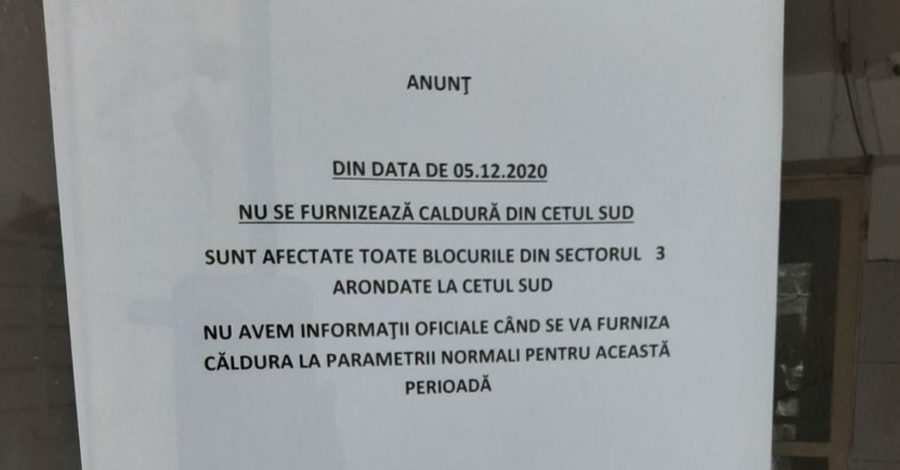 CET Sud, CET Progresu și CET Grozăvești livrează agent termic sub ...