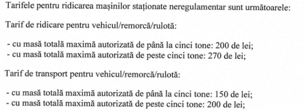 Ridicarea mașinilor parcate ilegal | Un singur sector și Primăria Generală au un regulament ...