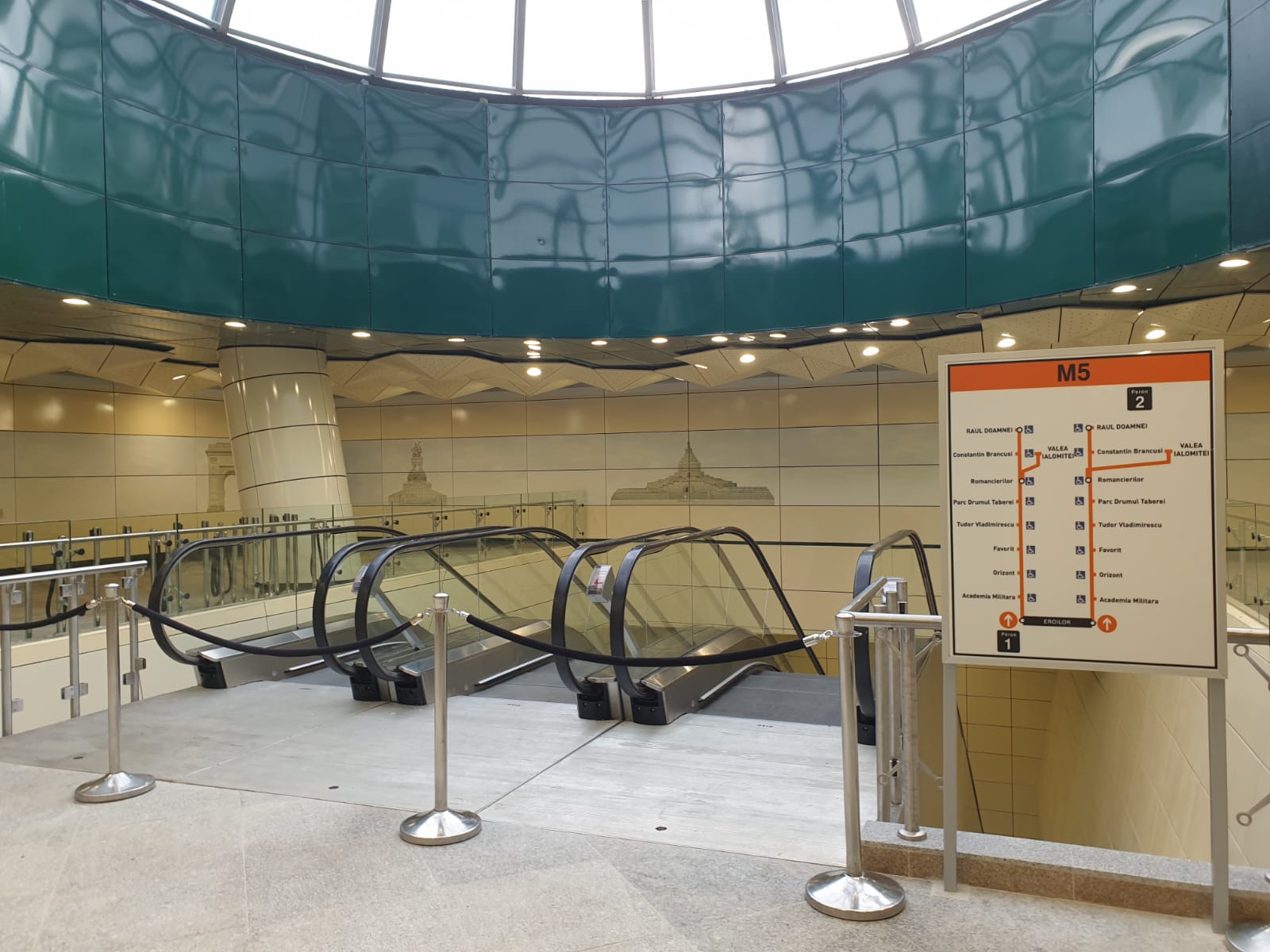 Metroul din Drumul Taberei s-a deschis marți, la 9 ani de la începerea ...