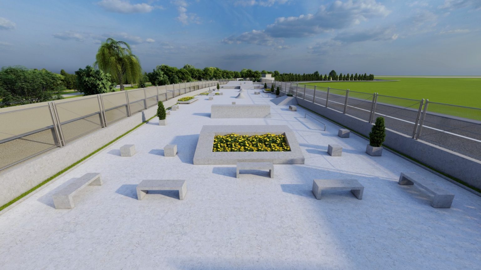 FOTO | Primăria Sector 6 a început construcția Parcului Liniei ...