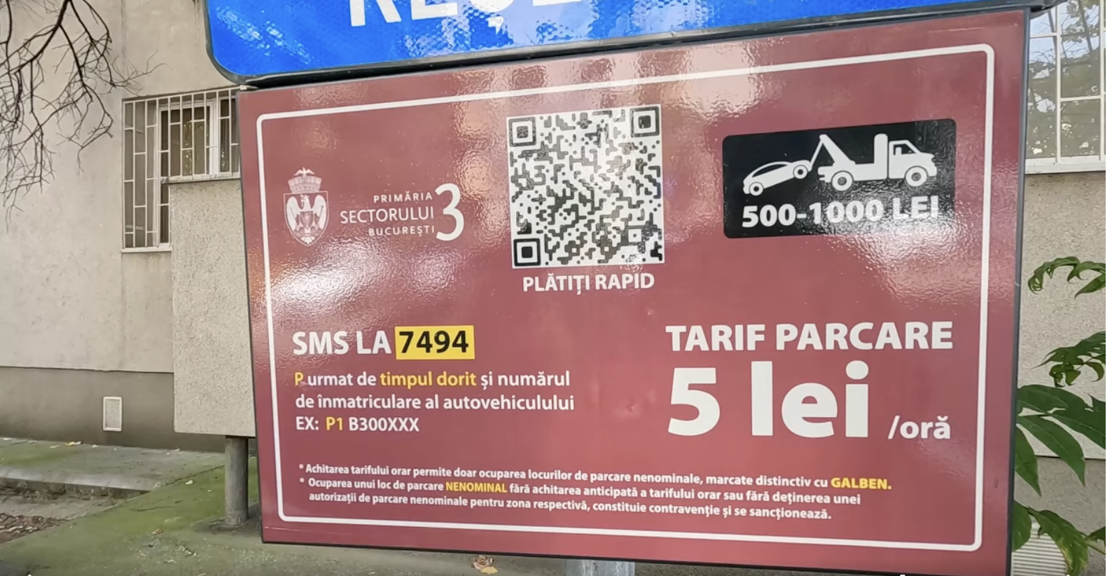 La ce numere poți plăti parcarea prin SMS în București. Sunt diferite ...