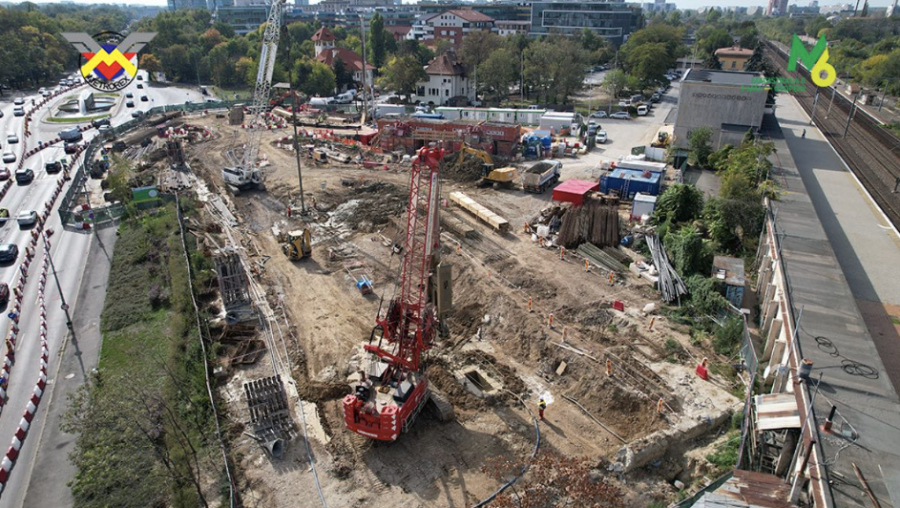 VIDEO | Stadiul lucrărilor la magistrala M6. Imagini din dronă cu ...