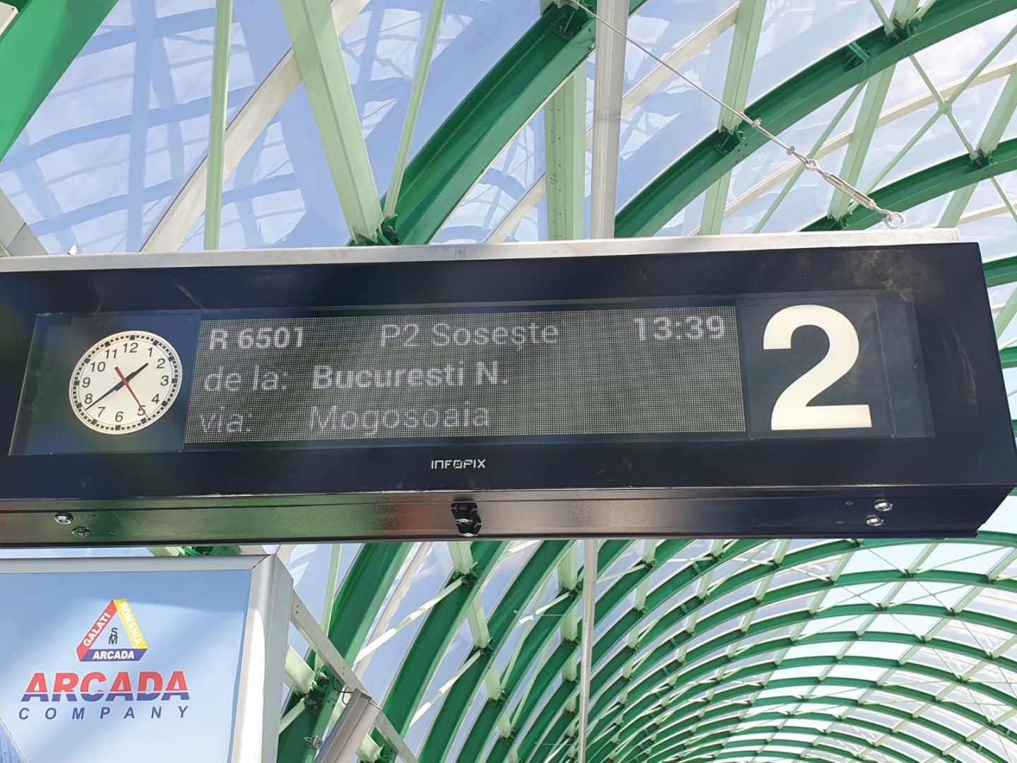 FOTO VIDEO Linia de cale ferată Gara de Nord-Aeroportul Otopeni, aproape gata / Președintele și ...